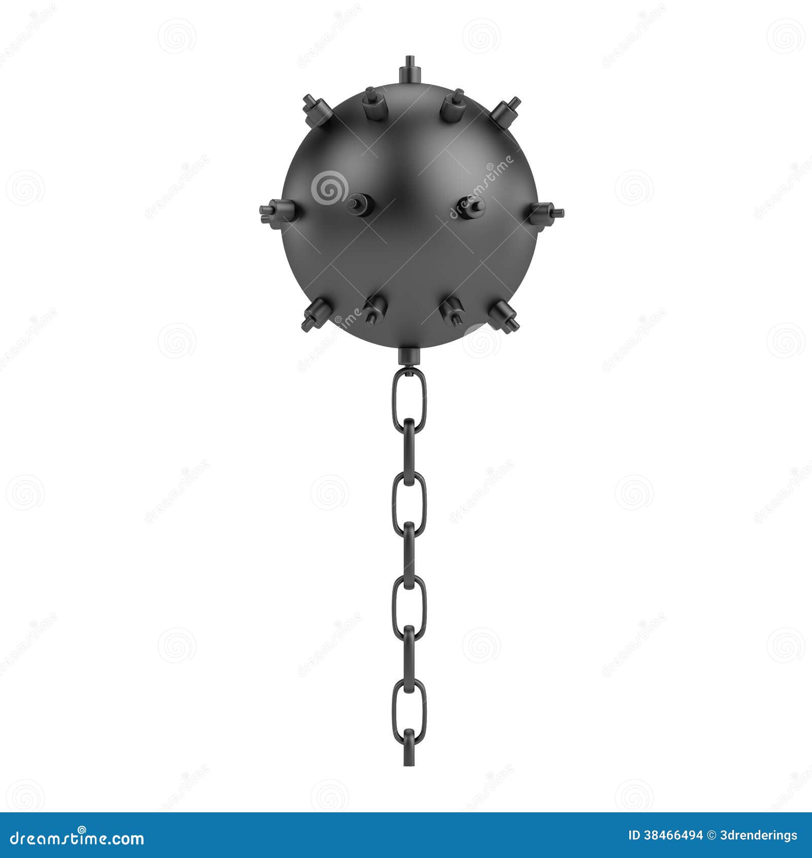 3d Geef Van Watermijn Terug Stock Illustratie - Illustration of ...