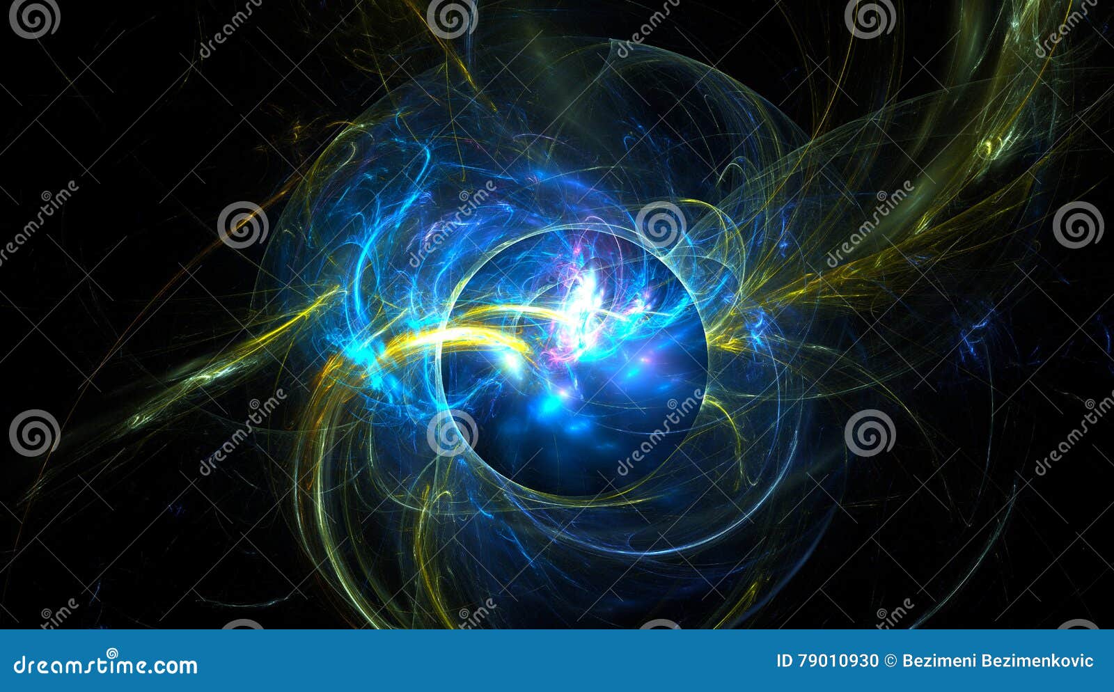 3D Generated Abstract Light Colored Background Stock Illustration ...