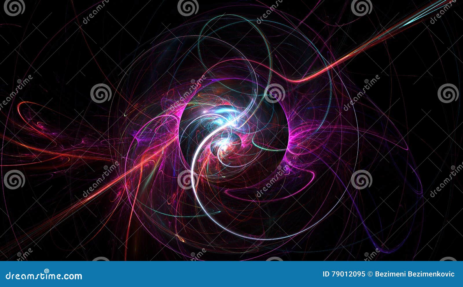 3D Generated Abstract Light Colored Background Stock Illustration ...