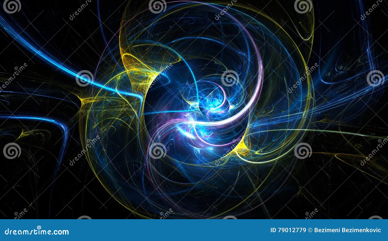 3D Generated Abstract Light Colored Background Stock Illustration ...