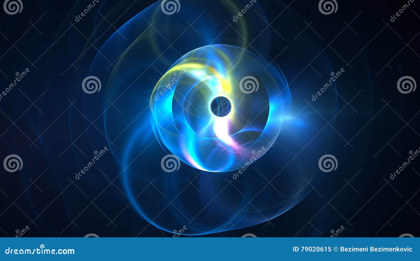 3D Generated Abstract Light Colored Background Stock Illustration ...