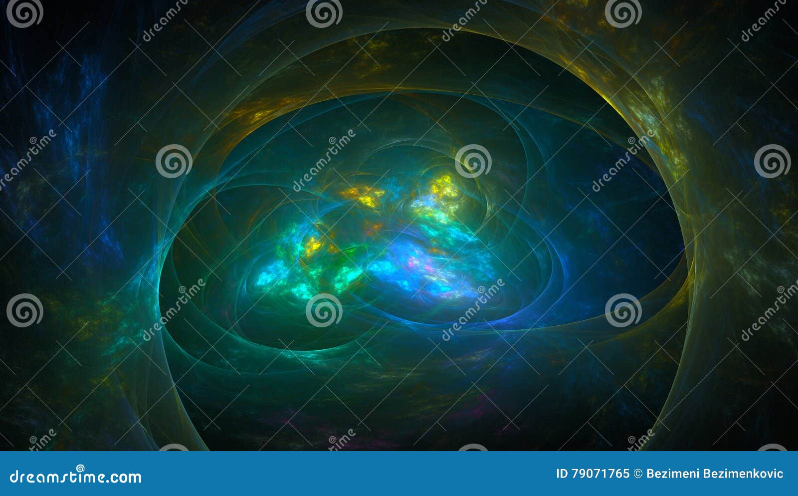 3D Generated Abstract Light Colored Background Stock Illustration ...