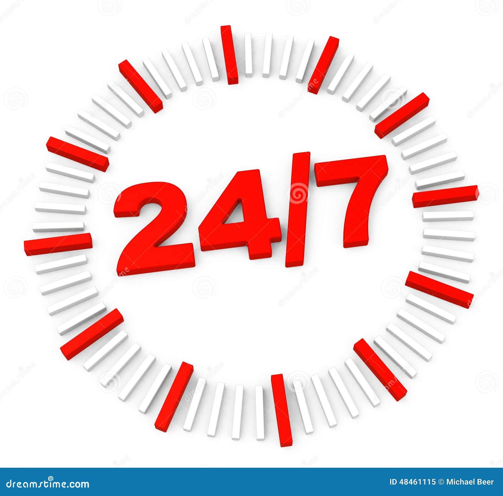 24/7 stock illustration. Illustration of customer, available - 48461115