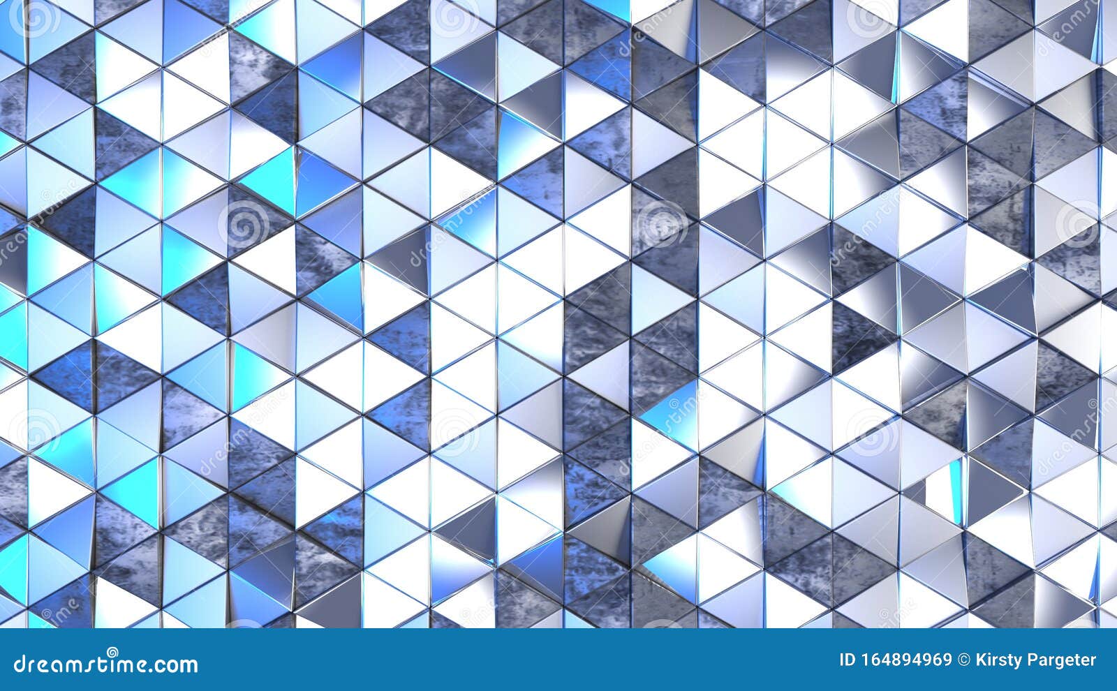 3D Geometric Abstract Background Stock Illustration - Illustration of ...