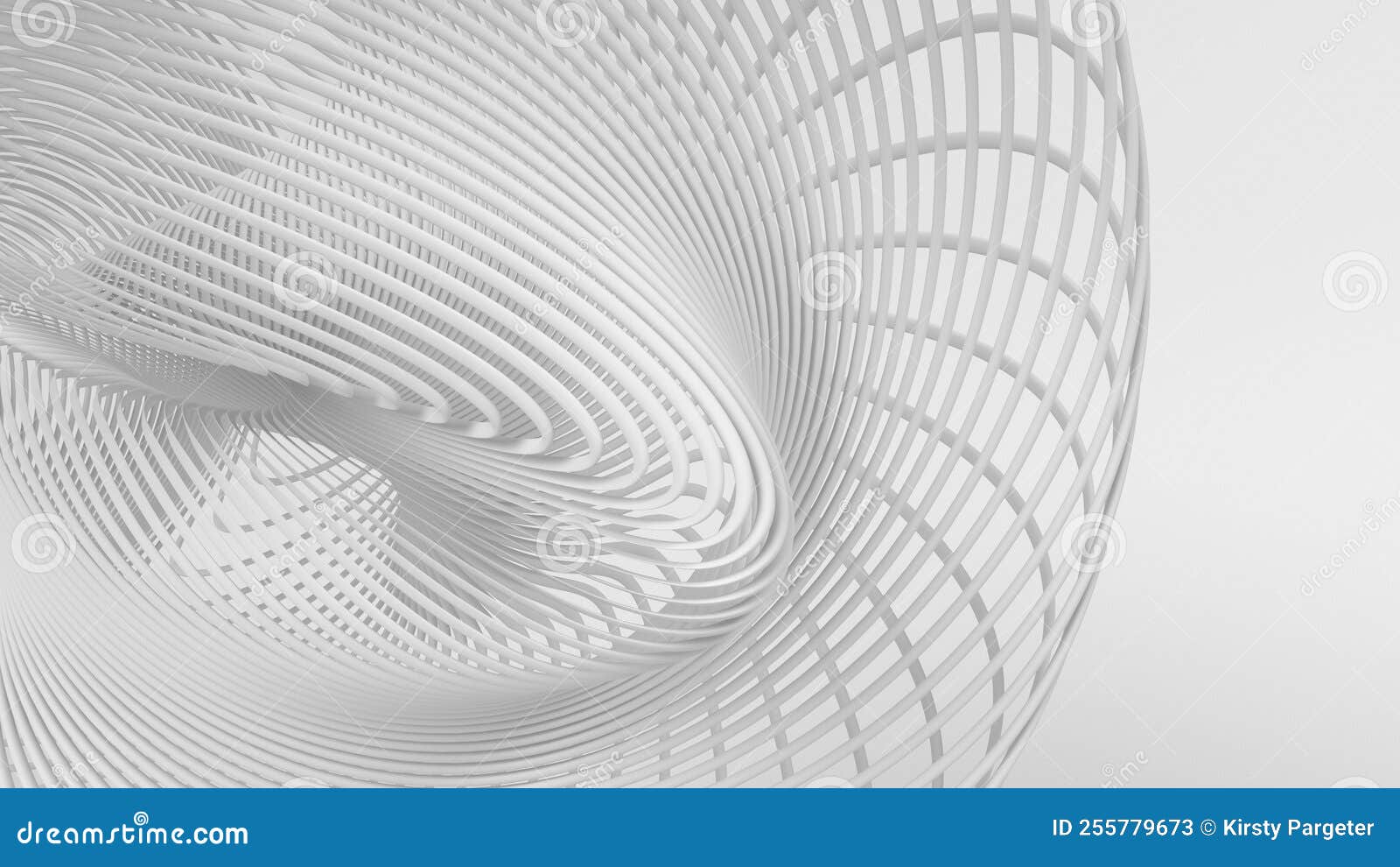 3D Geometric Abstract Twist Background Stock Illustration ...