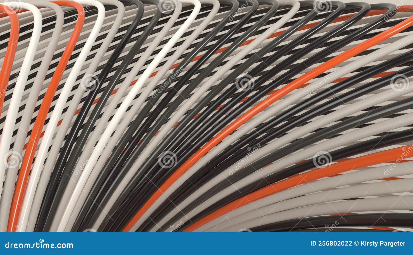 3D Geometric Abstract Twist Background Stock Illustration ...