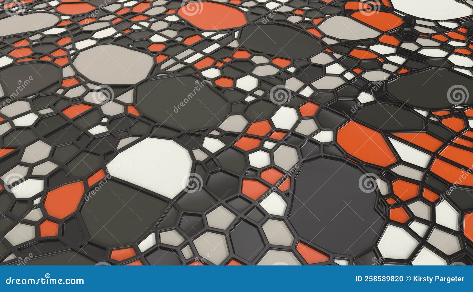 3D Geometric Abstract Twist Background Stock Illustration ...