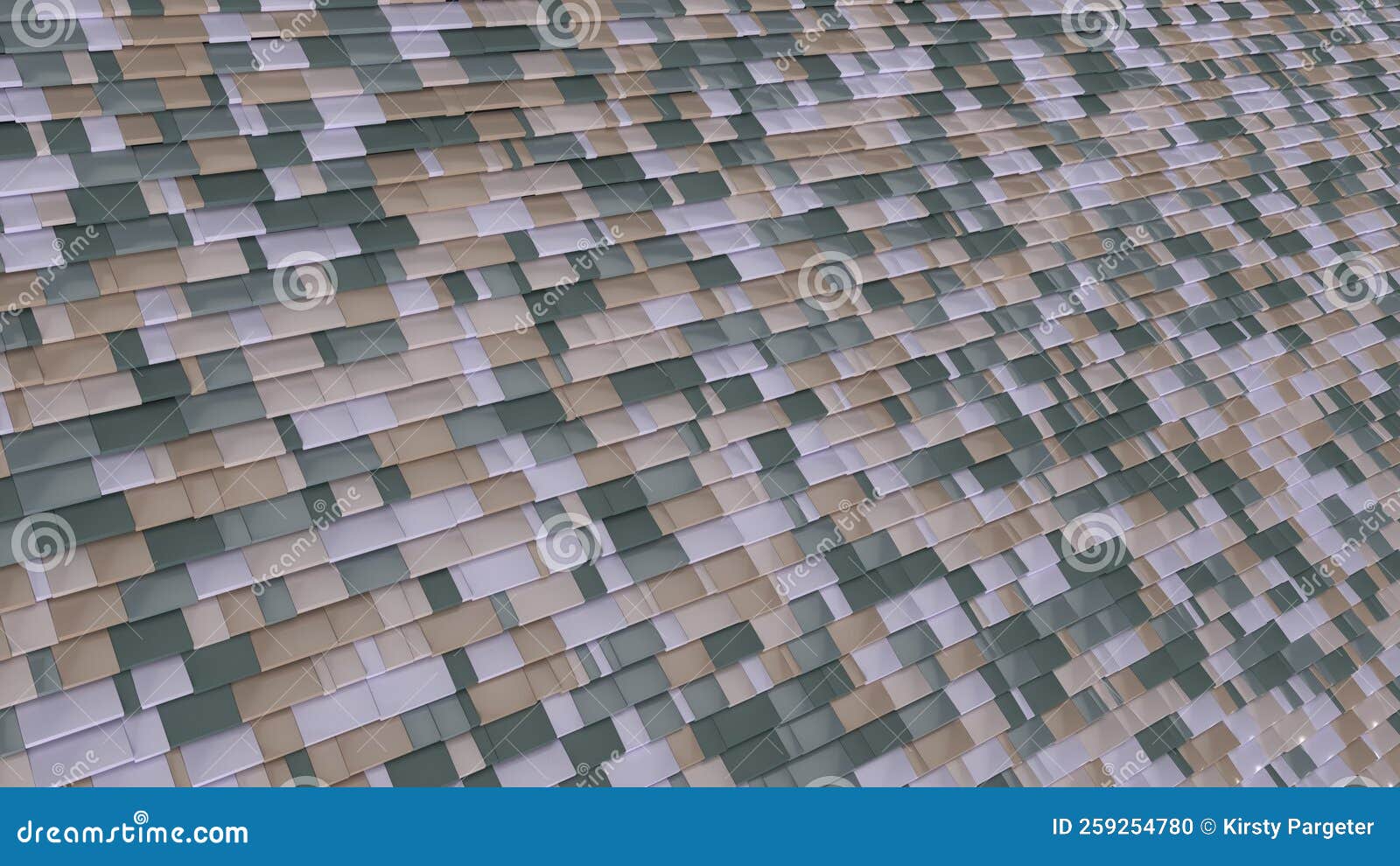 3D Geometric Abstract Twist Background Stock Illustration ...