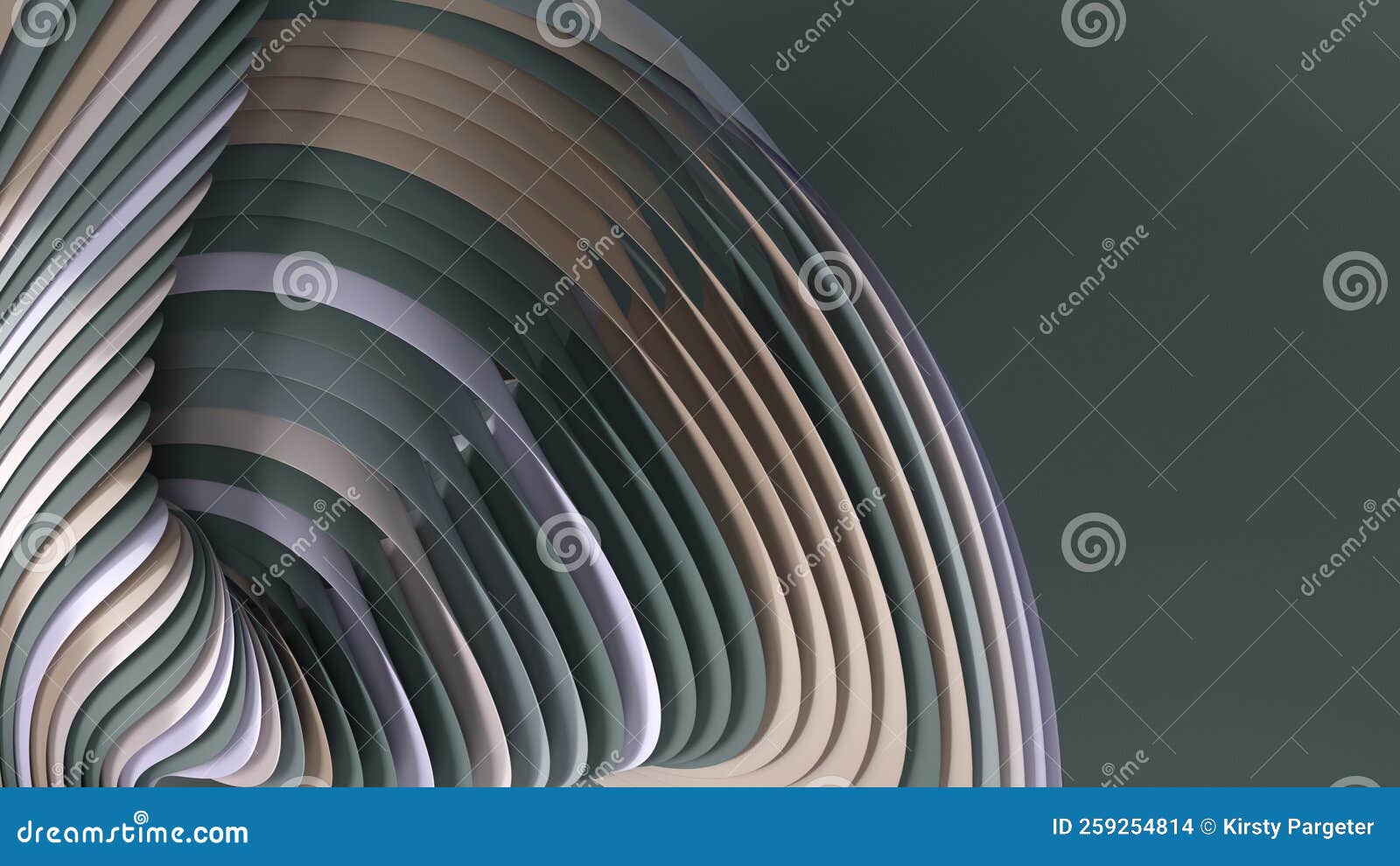 3D Geometric Abstract Twist Background Stock Illustration ...