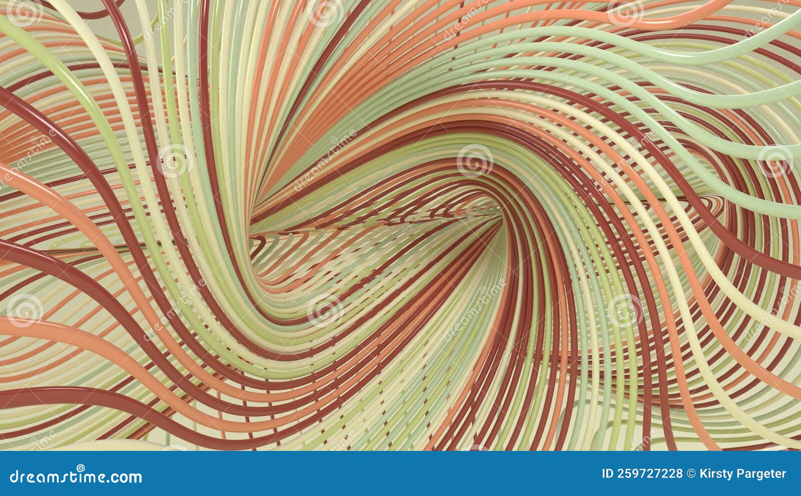 3D Geometric Abstract Twist Background Stock Illustration ...