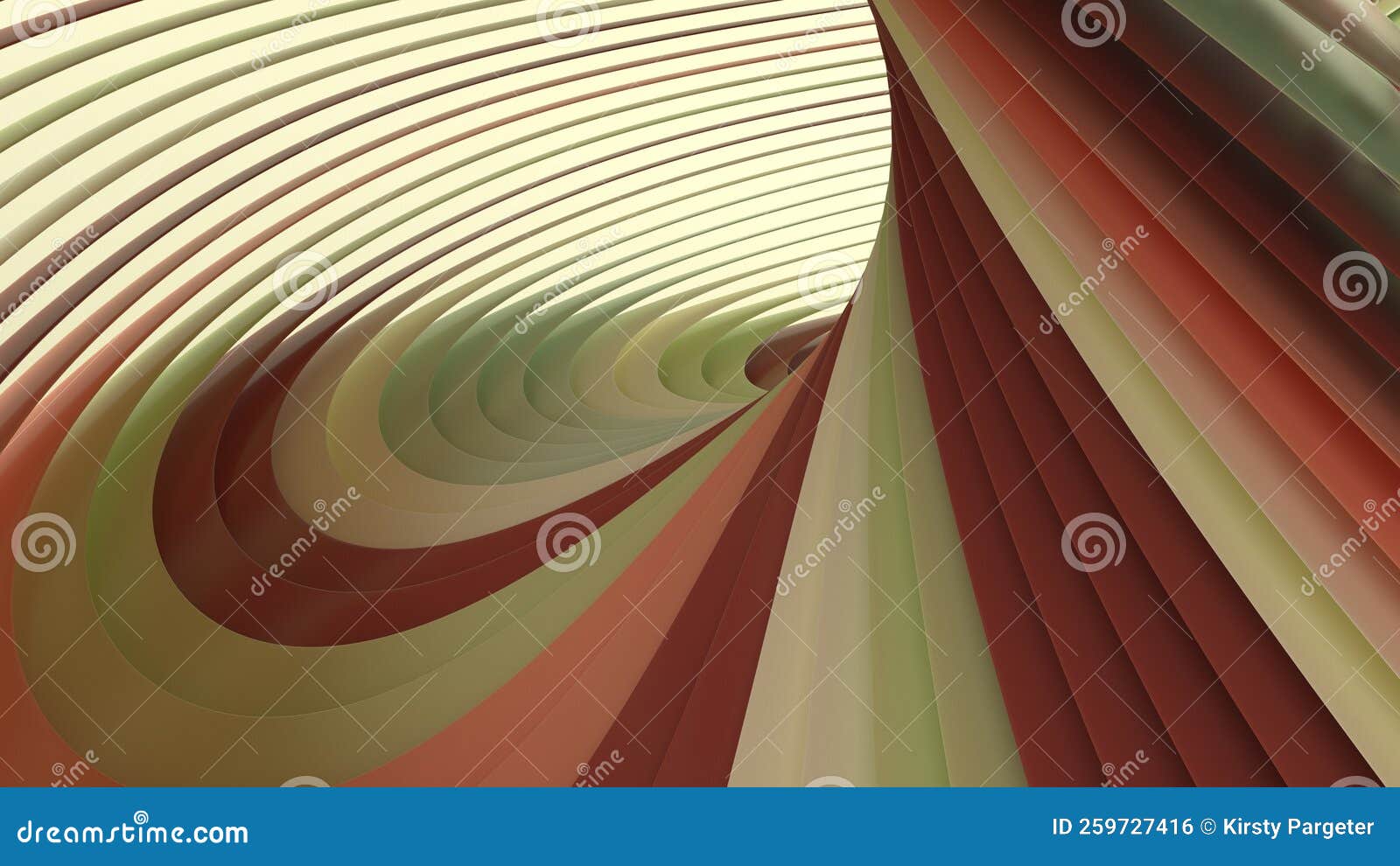 3D Geometric Abstract Twist Background Stock Illustration ...
