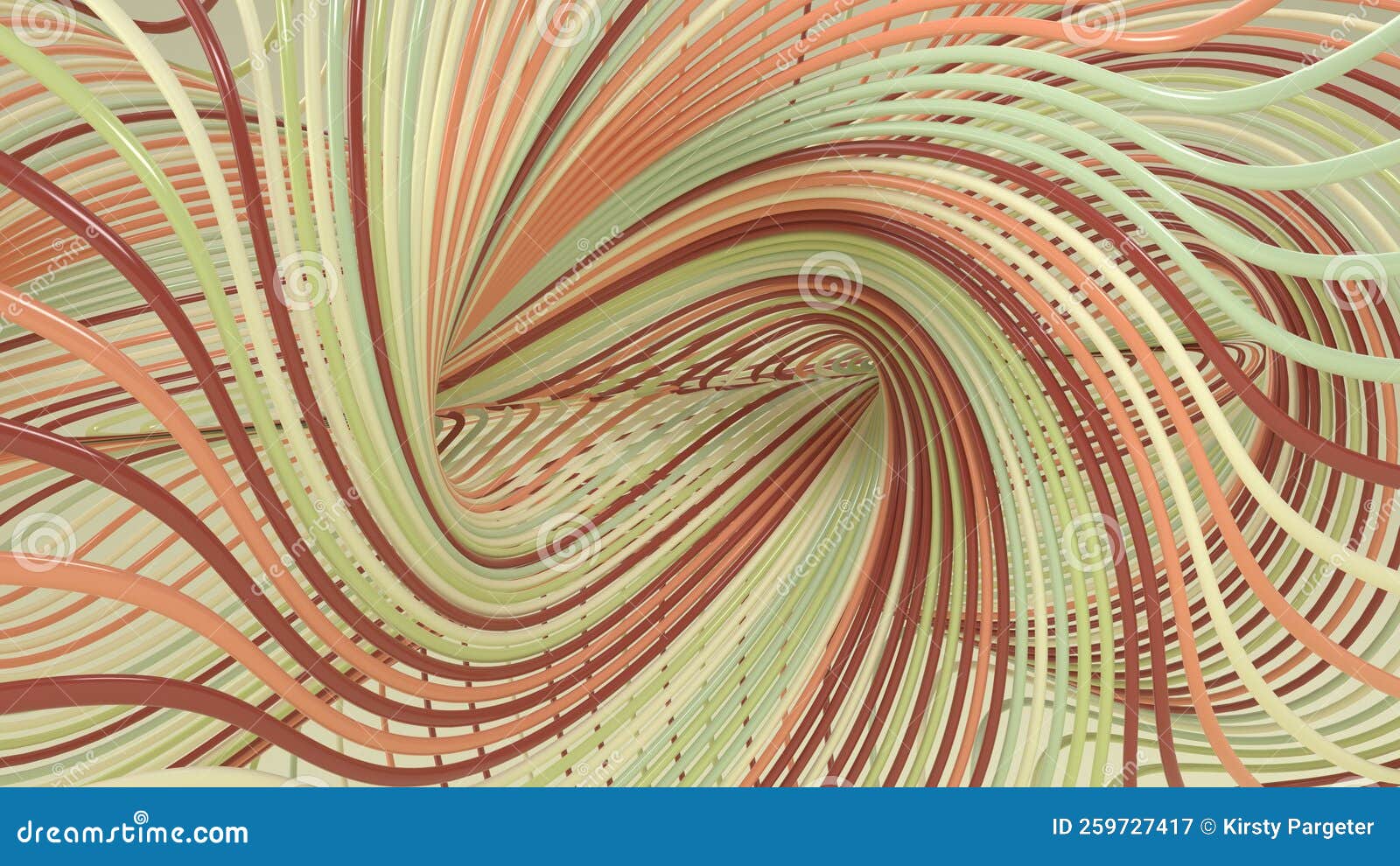 3D Geometric Abstract Twist Background Stock Illustration ...