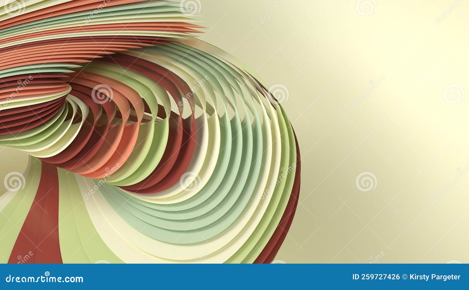 3D Geometric Abstract Twist Background Stock Illustration ...