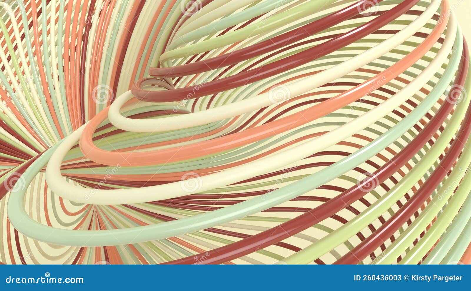 3D Geometric Abstract Twist Background Stock Illustration ...