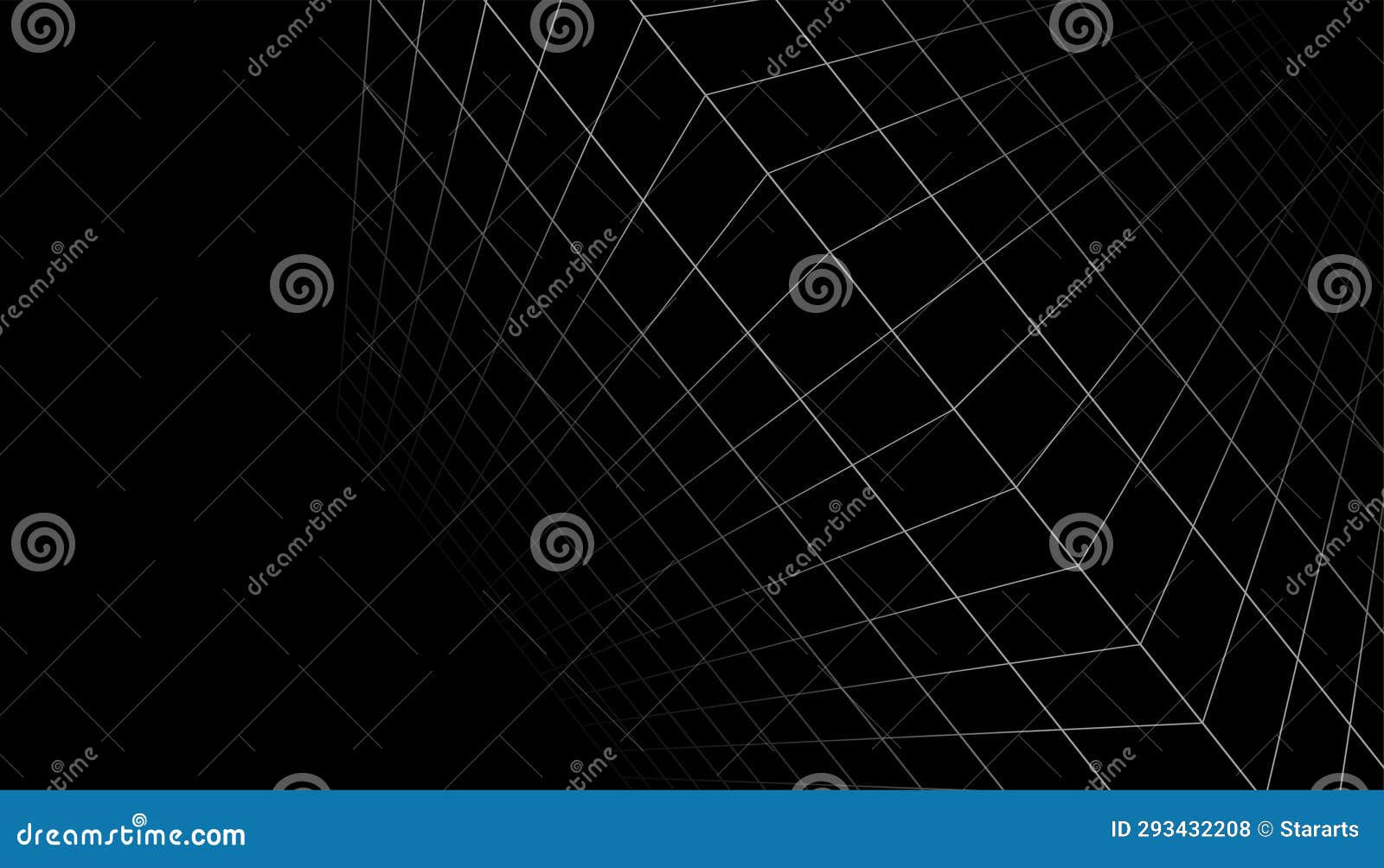 3d Geometric Cubic Grid Layout Vector Design Vector Stock Vector ...