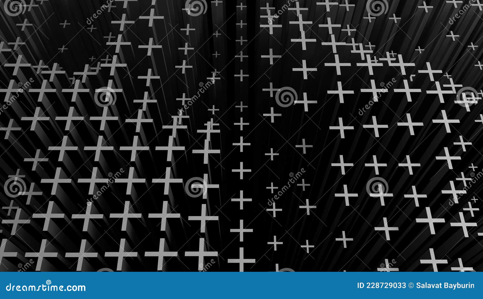 Looping Abstract Cross Elements Animation.Screensaver. Stock Video ...