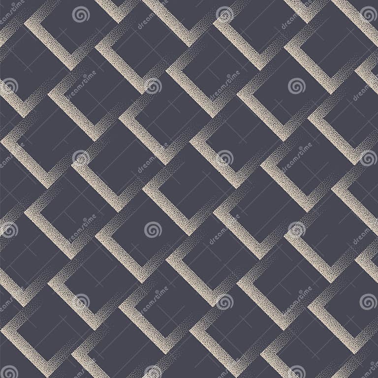 3D Geometric Structure Seamless Pattern Vector Dot Work Abstract ...