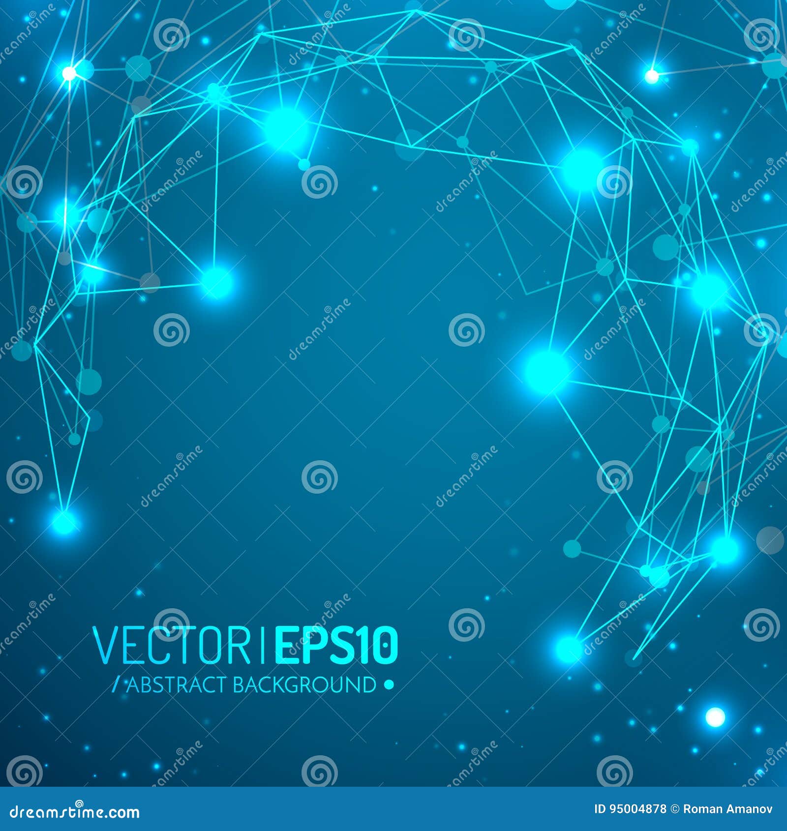 3d Geometric Vector Background for Business or Science Presentation ...