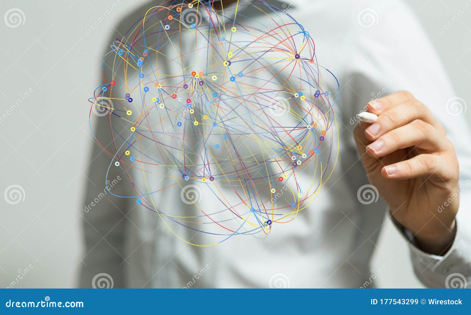 A the 3d Global Network of People Stock Image - Image of code, globe ...