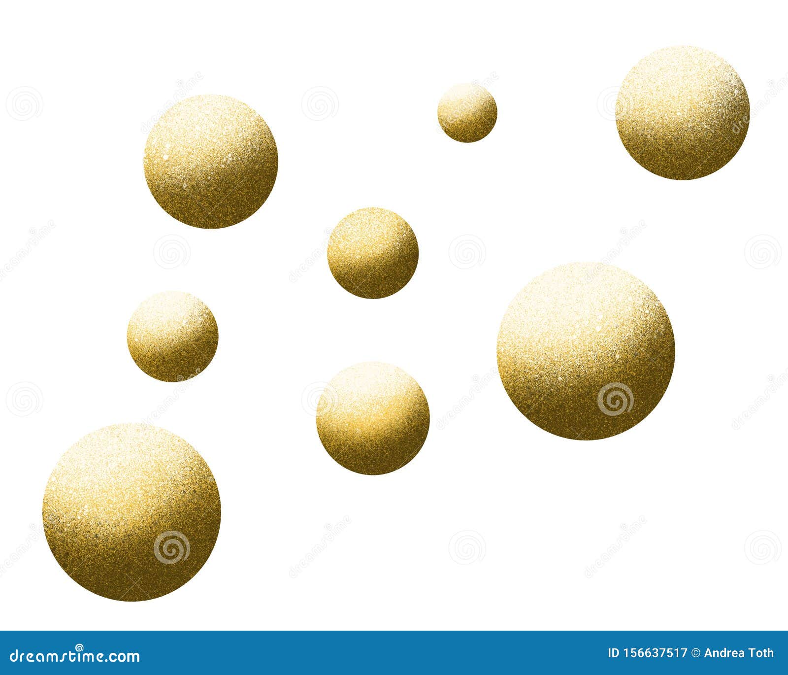Bubbles 3d Glossy Shapes for Creative Artwork. Glittering Art Stock ...