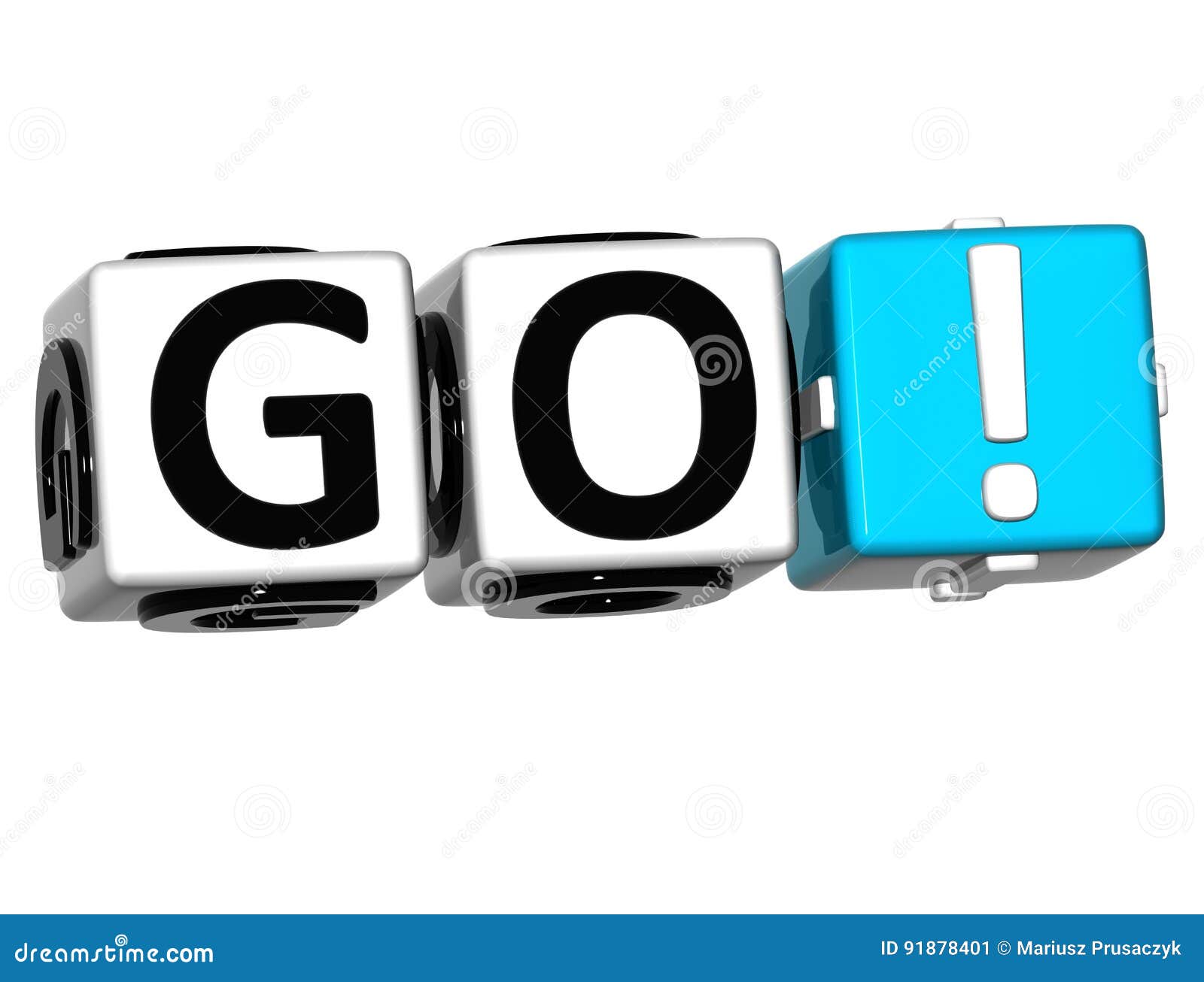 3d Go Block Text White Stock Illustrations – 76 3d Go Block Text White ...