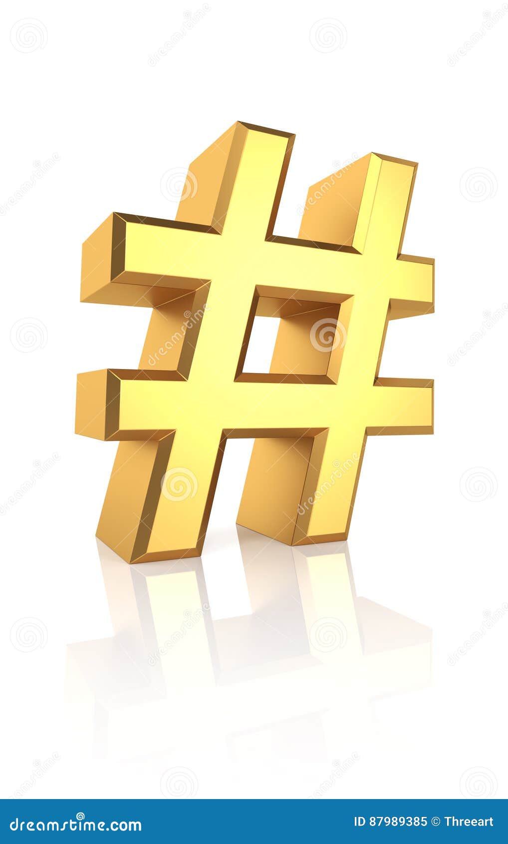Hash Symbol Shaped Cloud Stock Image | CartoonDealer.com #120211945