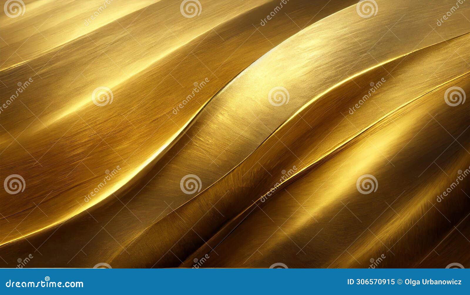 3d Gold Metal Texture Background. Stock Illustration - Illustration of ...