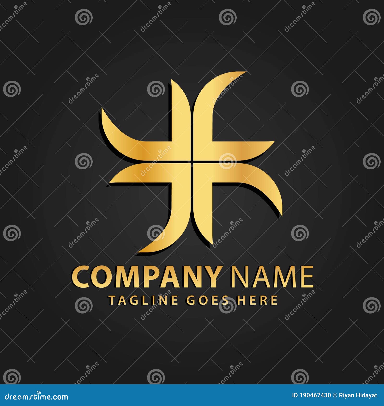 3D Golden Plus Medical Abstract Logos Design Vector Illustration Stock ...