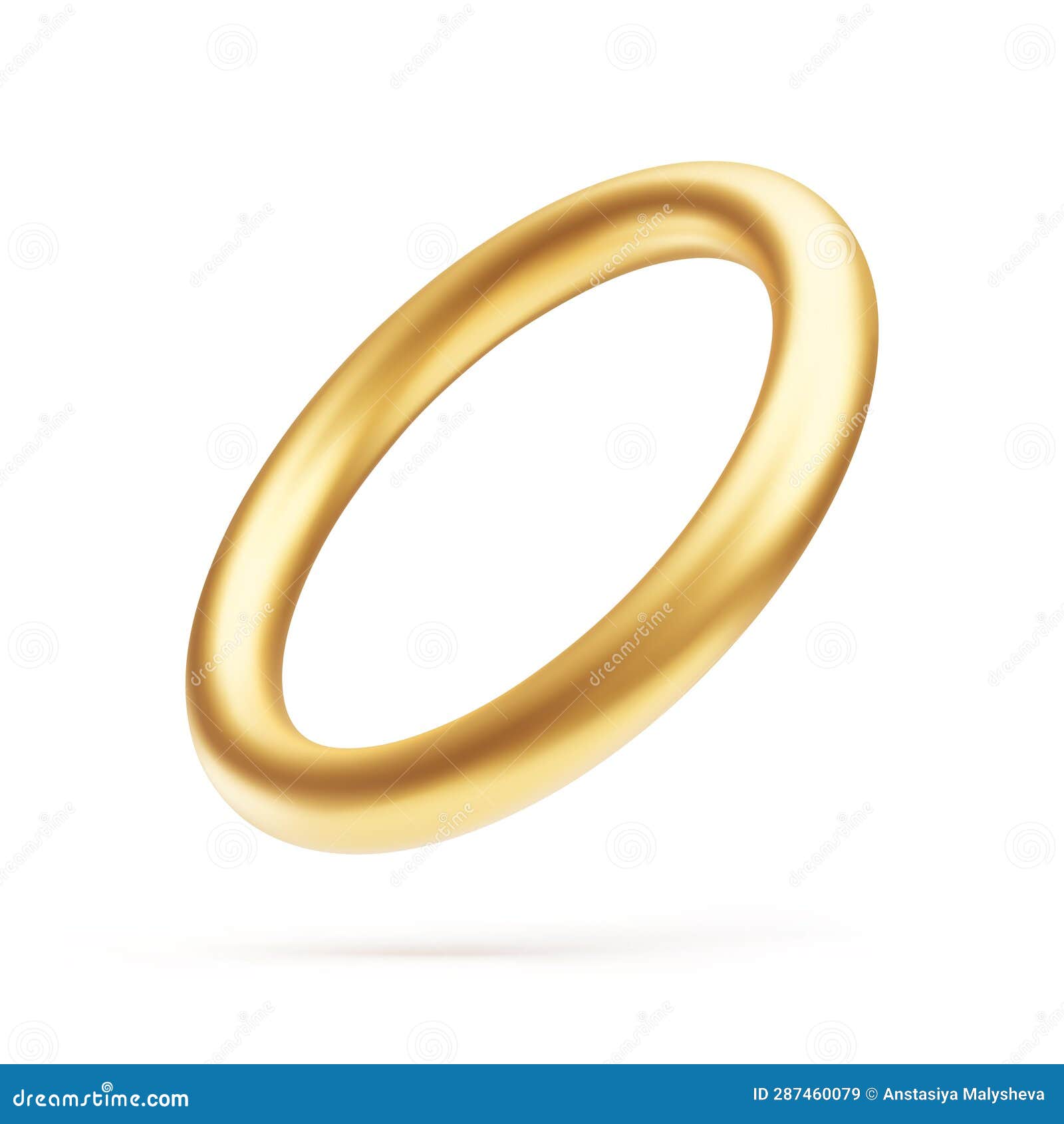 3d Golden Rotating Ring, Luxury Gold Jewelry, Decorative Design Element ...