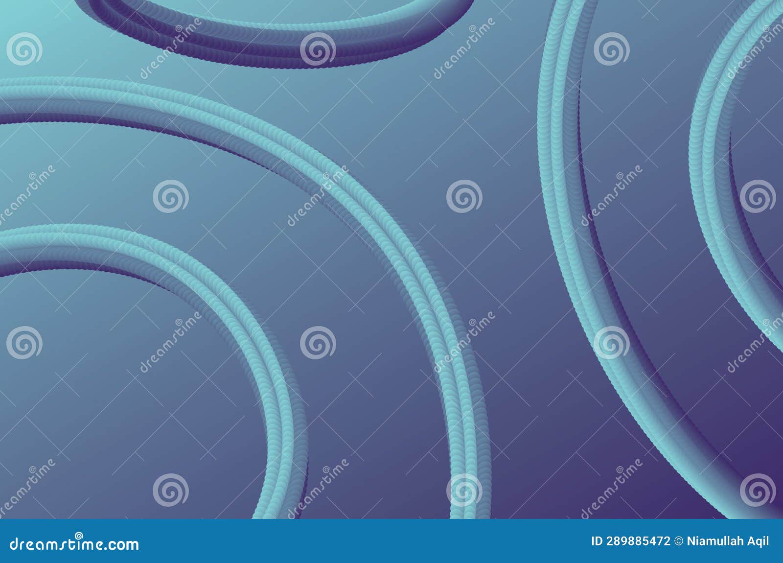 3D Gradient Blue Sky Vector Art Design Stock Vector - Illustration of ...