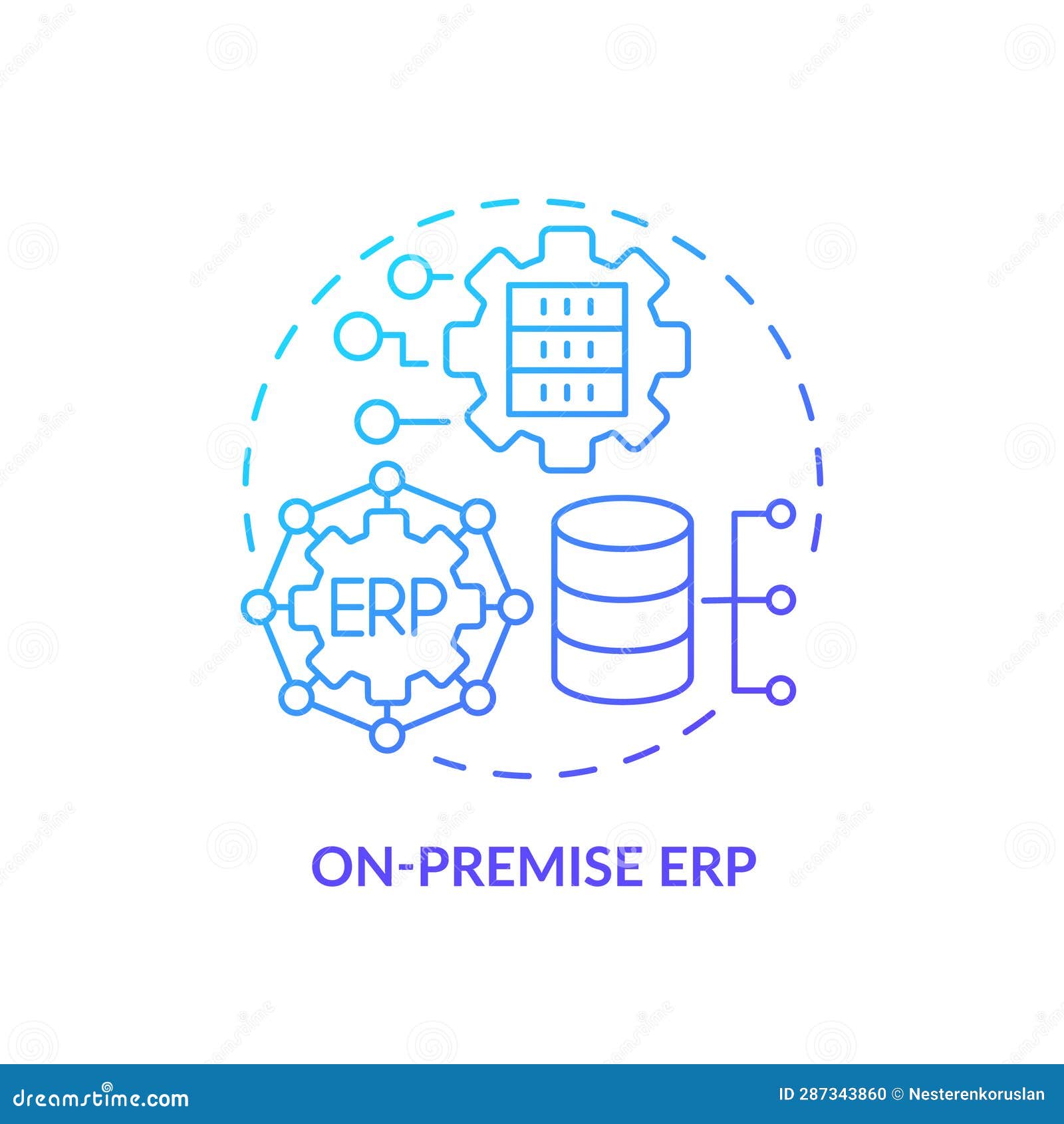 Premise Concept Banner, Isometric Style Cartoon Vector | CartoonDealer ...