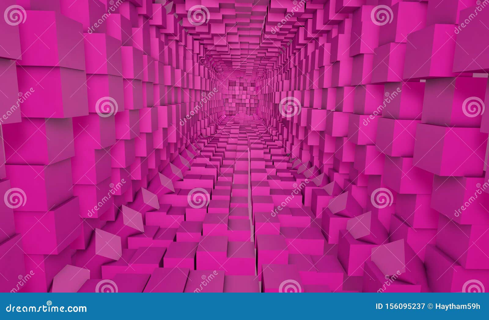 3d Gradients Cube Wallpaper Room Stock Illustration - Illustration of ...