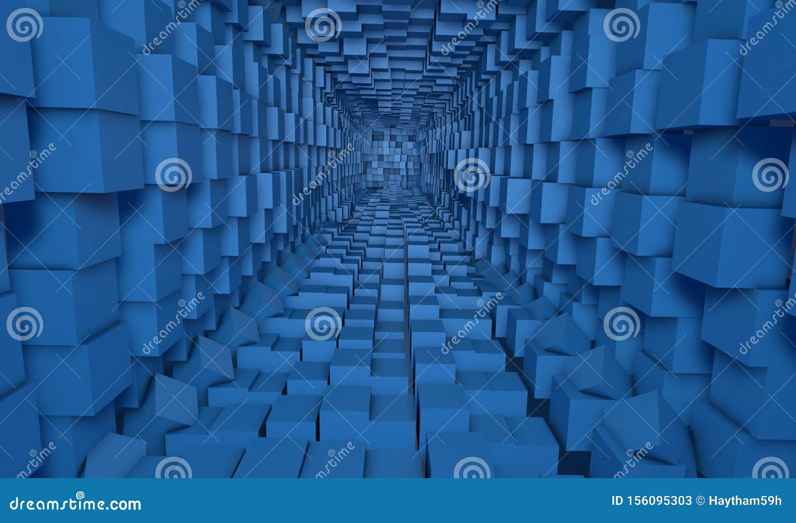 3d Gradients Cube Wallpaper Room Stock Illustration - Illustration of ...