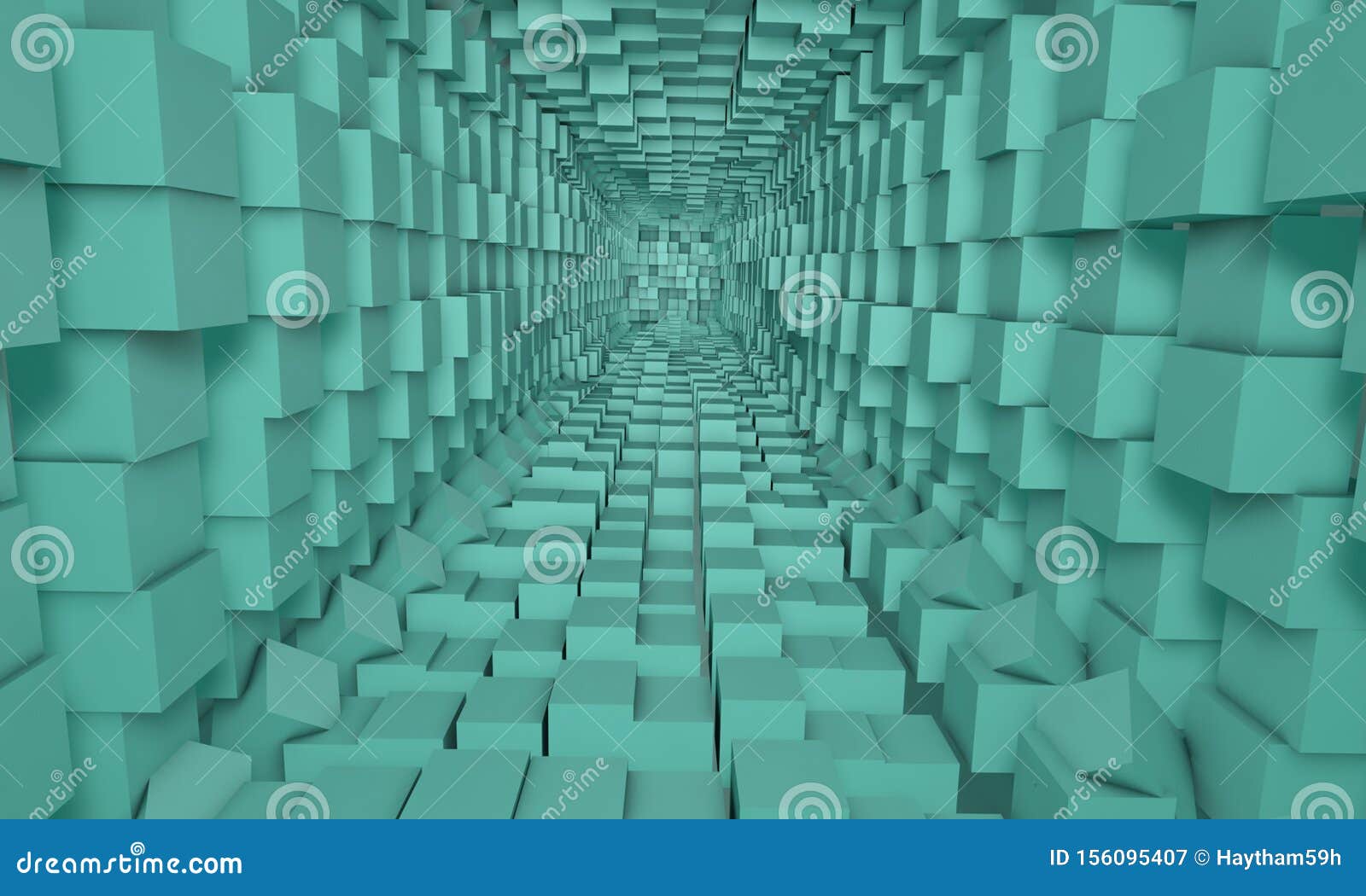 3d Gradients Cube Wallpaper Room Stock Illustration - Illustration of ...