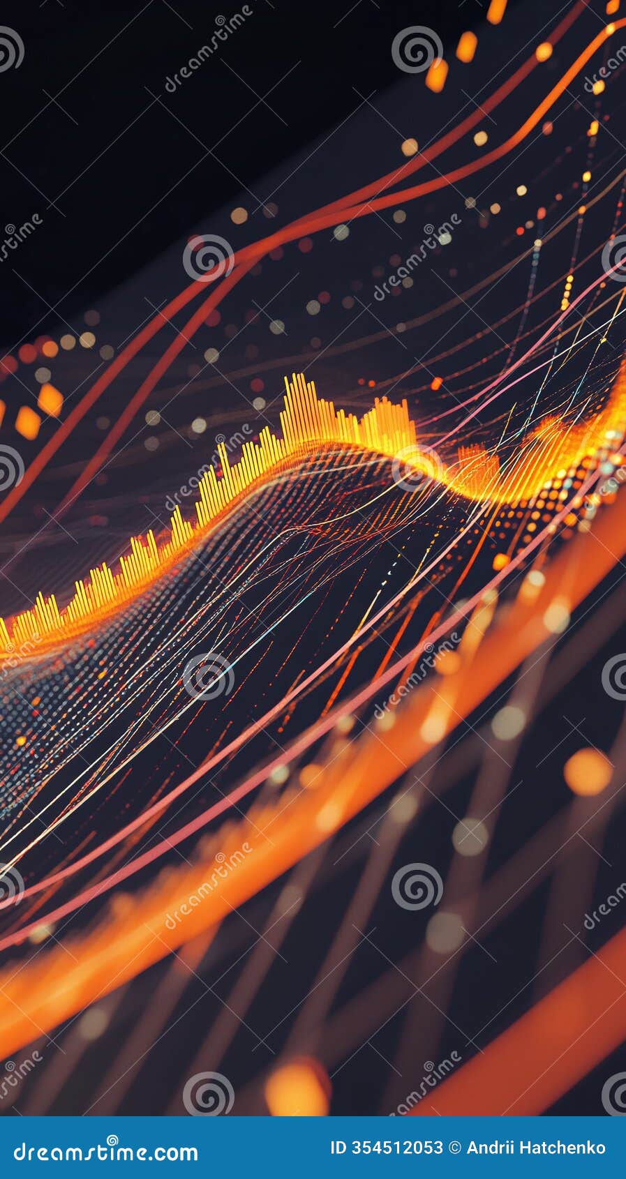 3D Graph of Compound Interest Growth with a Clear Focus on Exponential ...