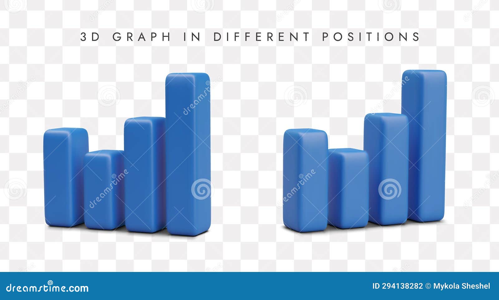 Bar Diagram Blue Chart Growth Column Structure Scale Data Visualization ...