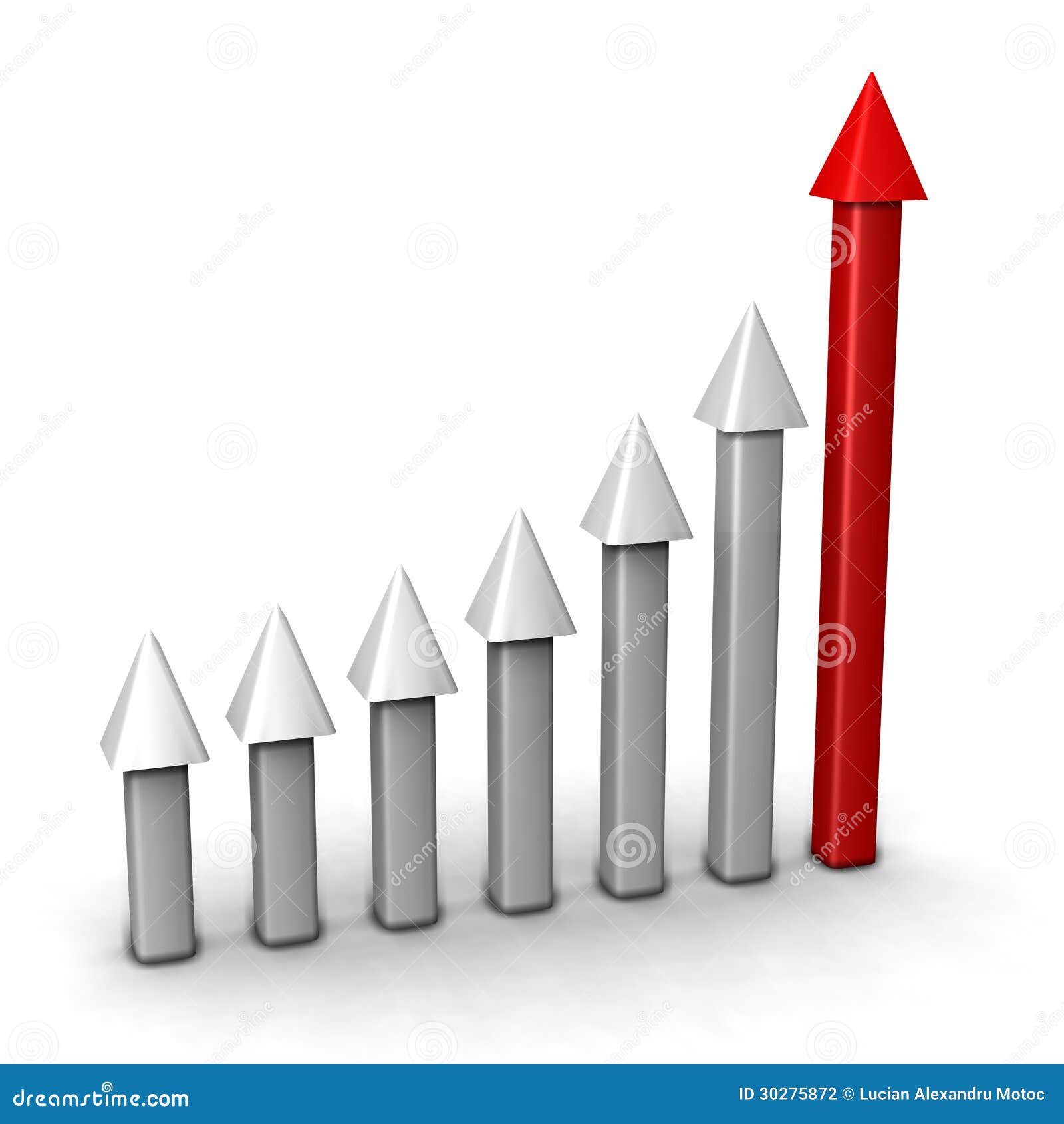 Ascending Arrows Royalty-Free Stock Image | CartoonDealer.com #12596524
