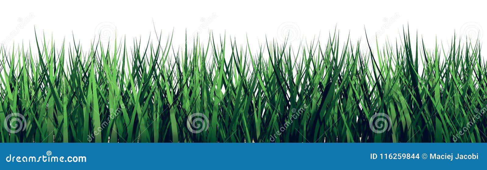 Grass Background Vector Realistic. Layout Template Illustrations ...
