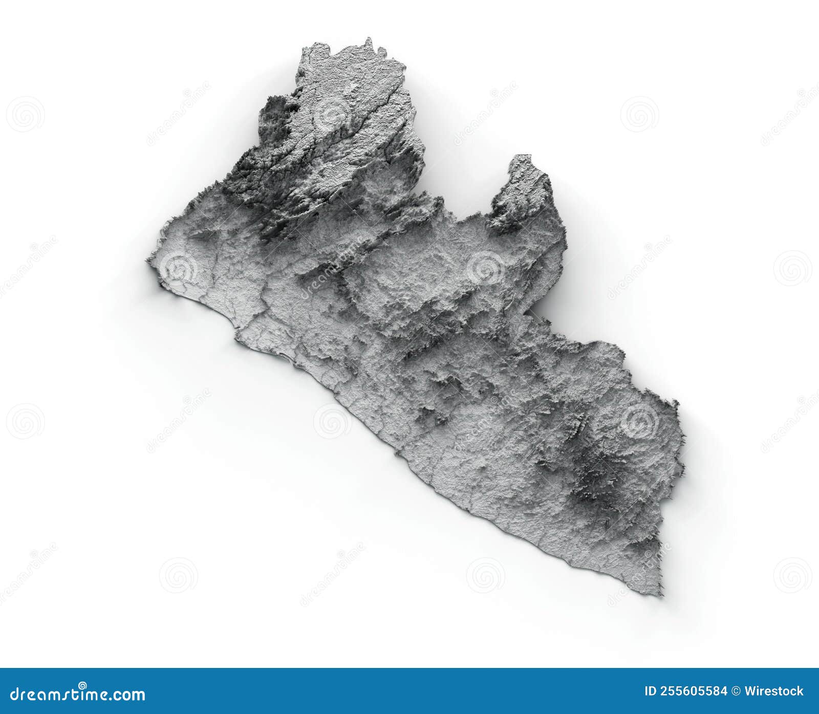 Grayscale Topographic Maps