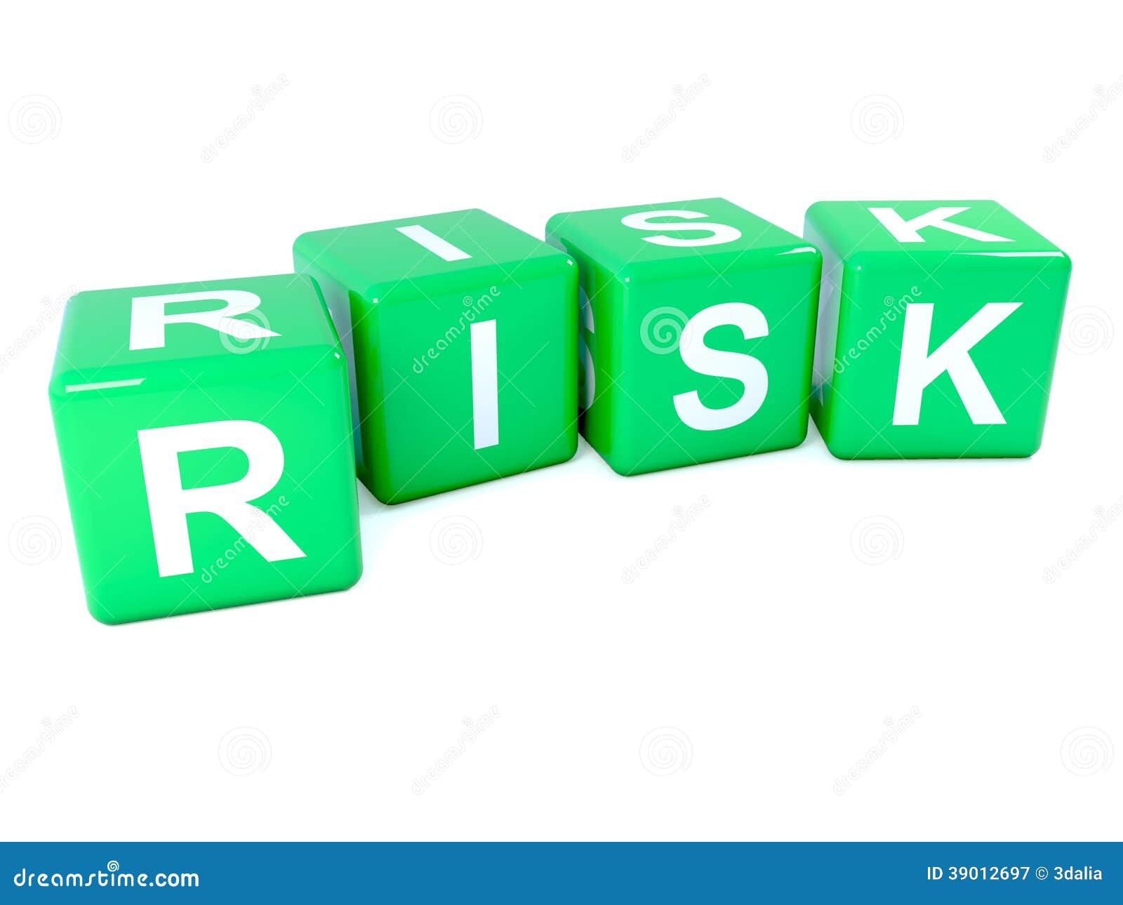 3d Green Risk dice stock illustration. Illustration of cubes - 39012697