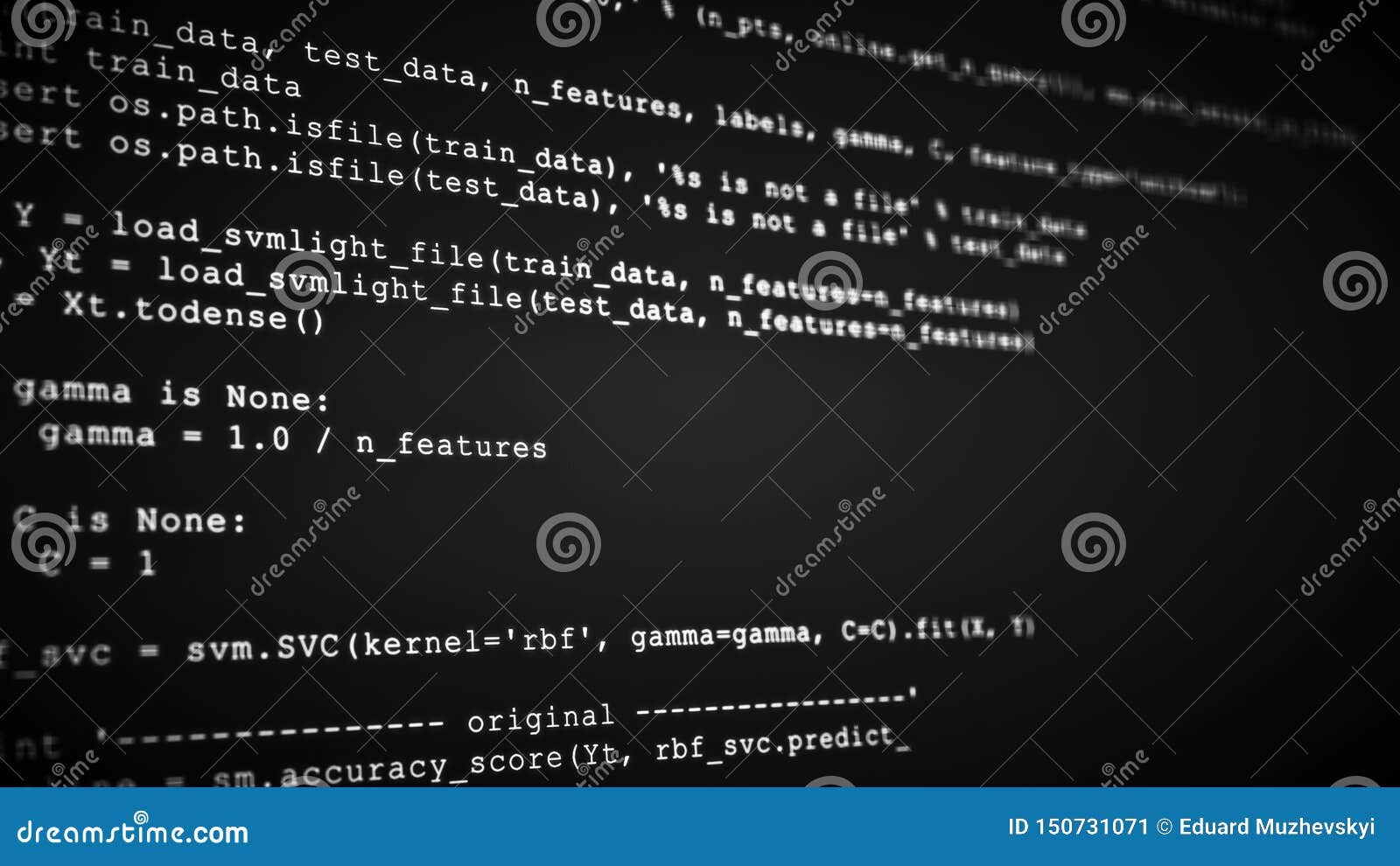 3d Hacking Code Data Flow Stream On Green Screen With Typing Coding Symbols Editorial Image
