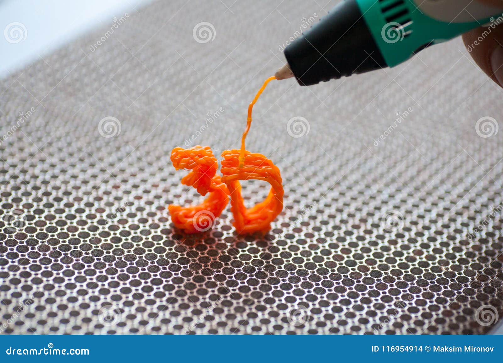 3d handle modern toy stock photo. Image of orange, color - 116954914