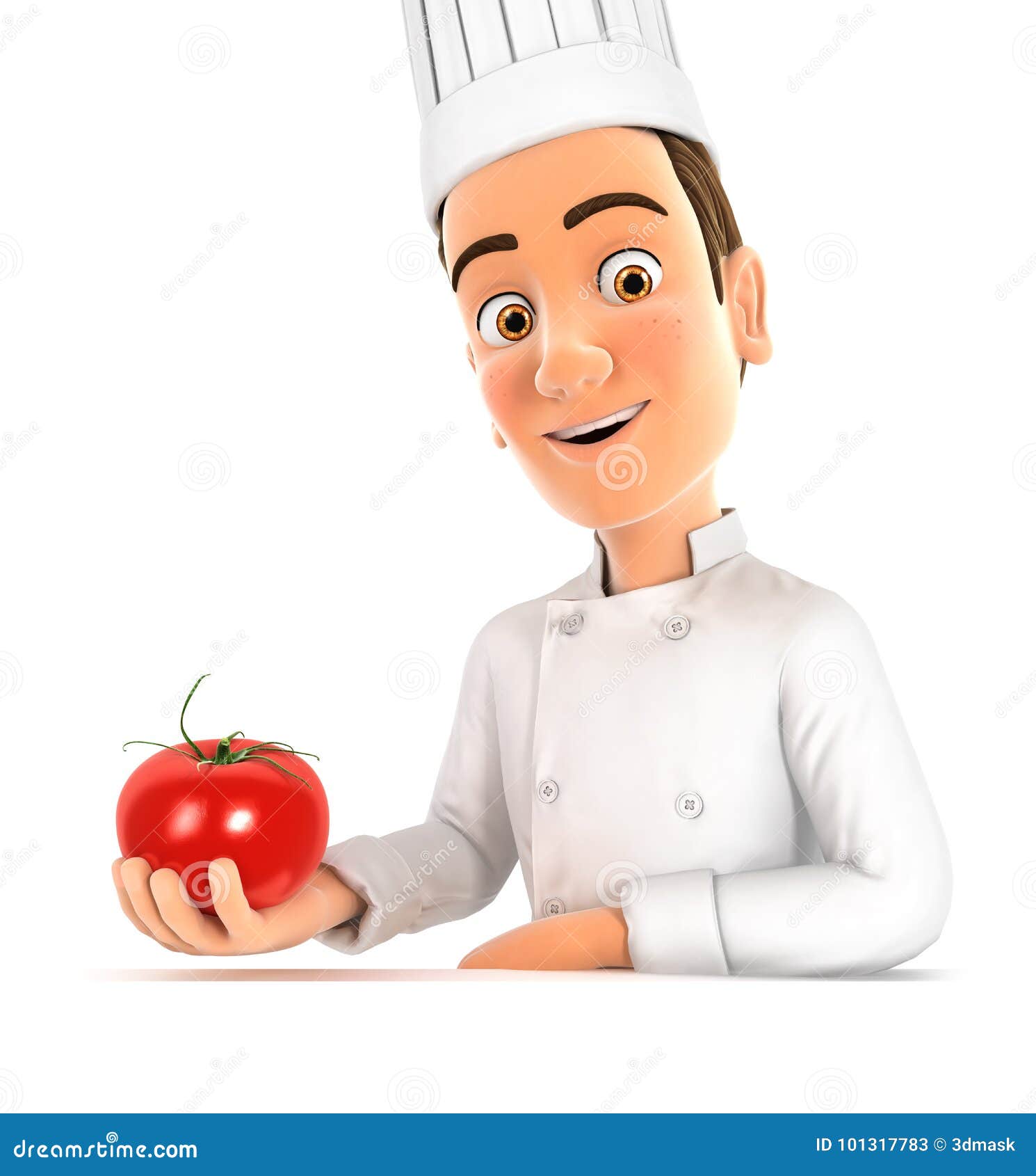 Chef Presenting Restaurant Menu On Board. Food Concept Cartoon Vector ...