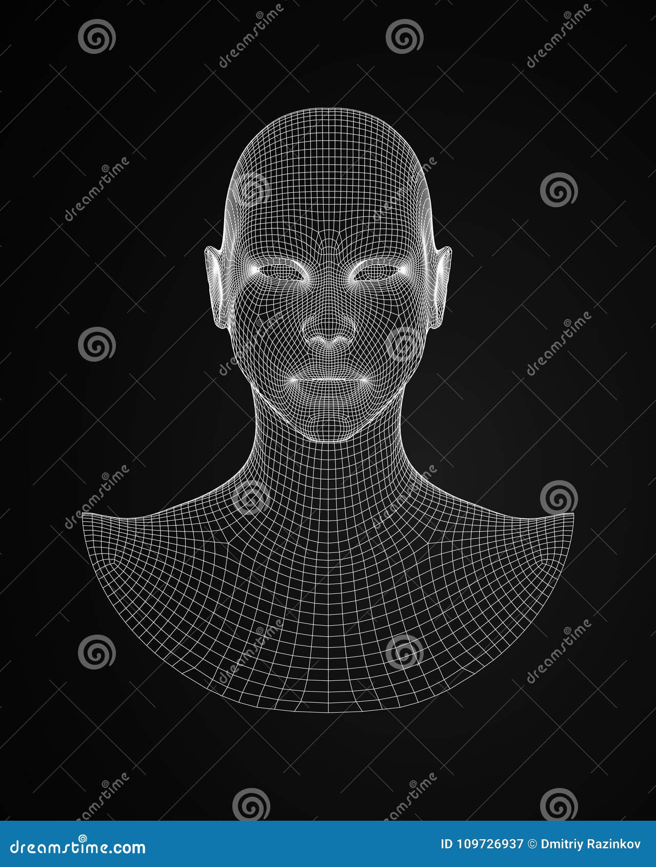 Wireframe Face
