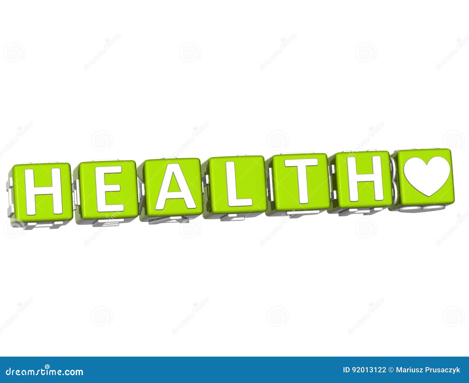 3D Health Block Button Text Stock Photo - Image of healthy, help: 92013122
