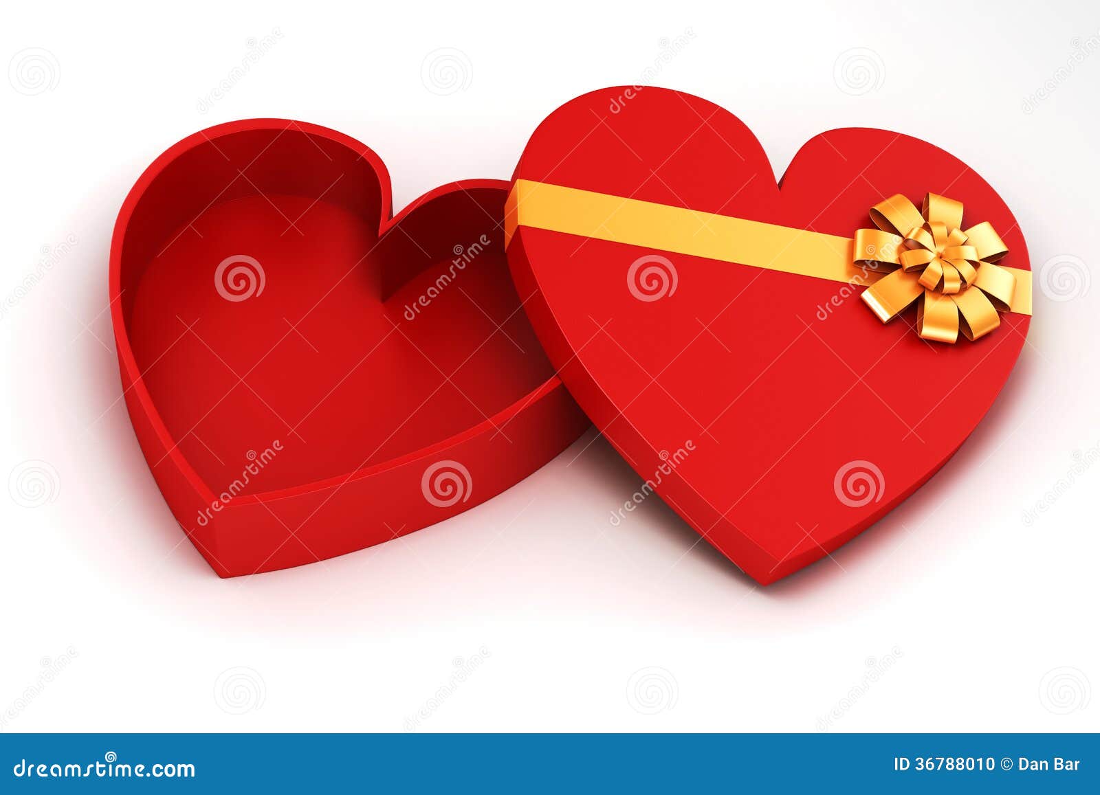 3d heart shaped gift box stock illustration. Illustration of shape ...