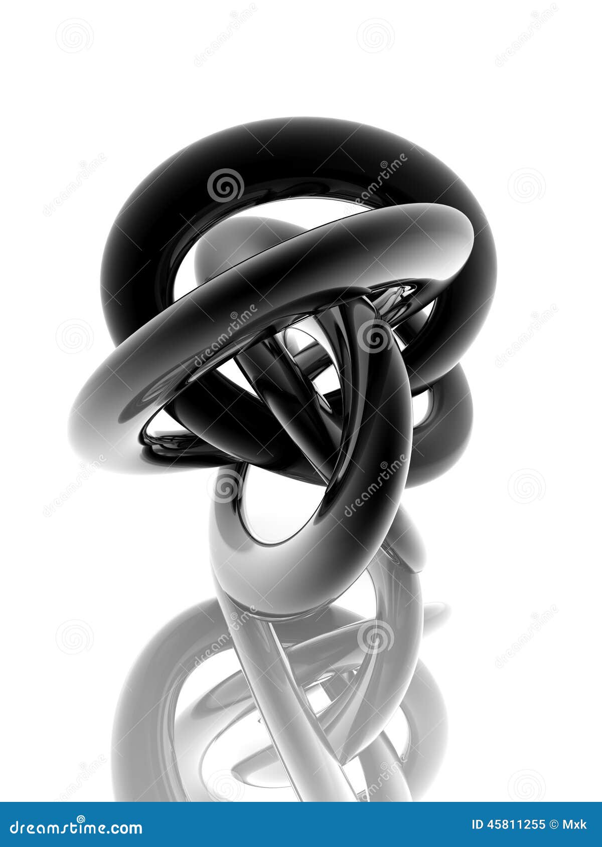3D helix shape stock illustration. Illustration of shape - 45811255