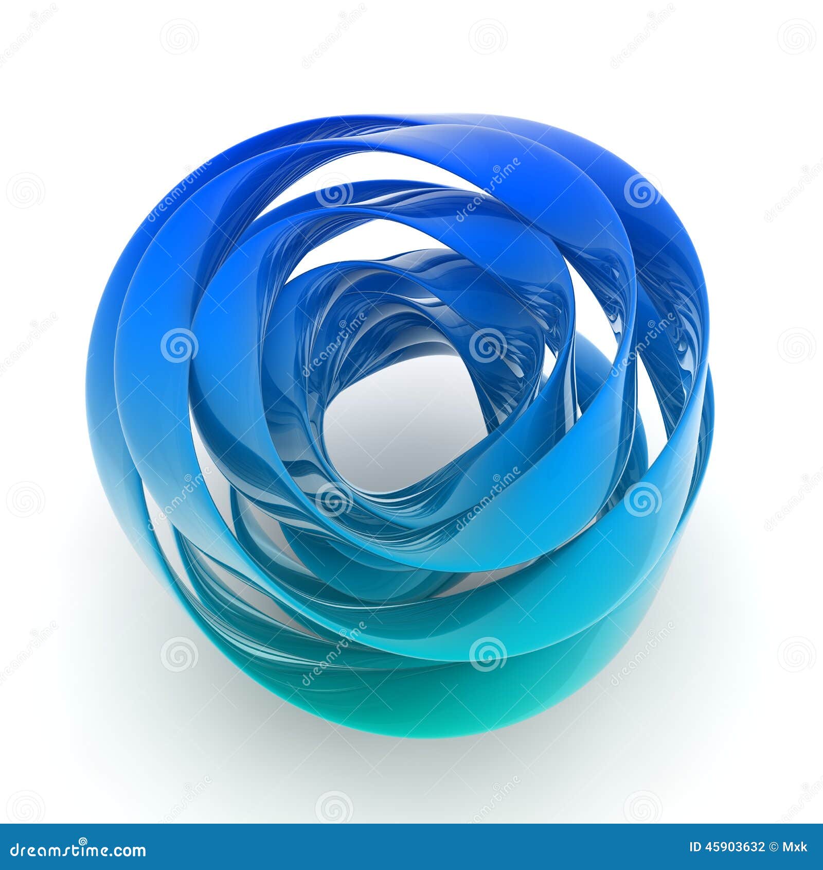 3D helix shape stock illustration. Illustration of eddy - 45903632