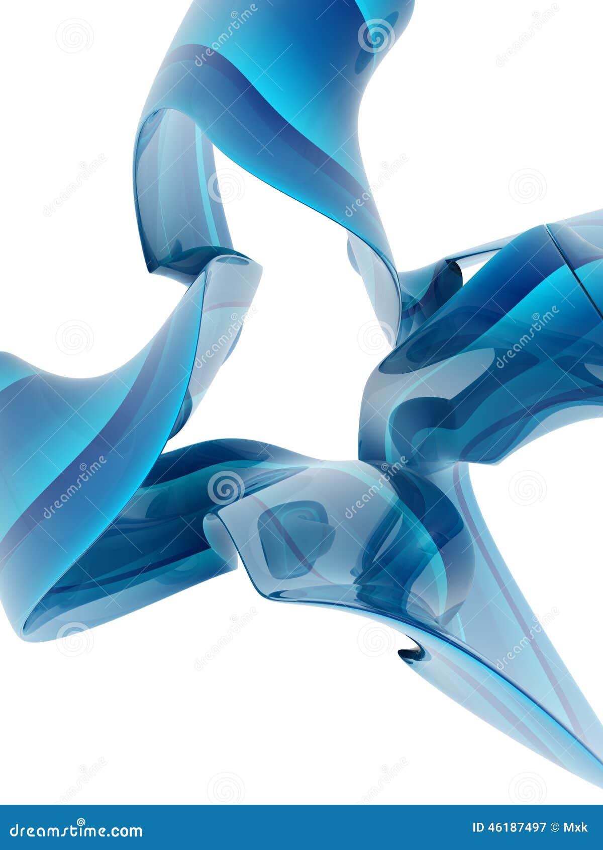 3D helix shape stock illustration. Illustration of object - 46187497