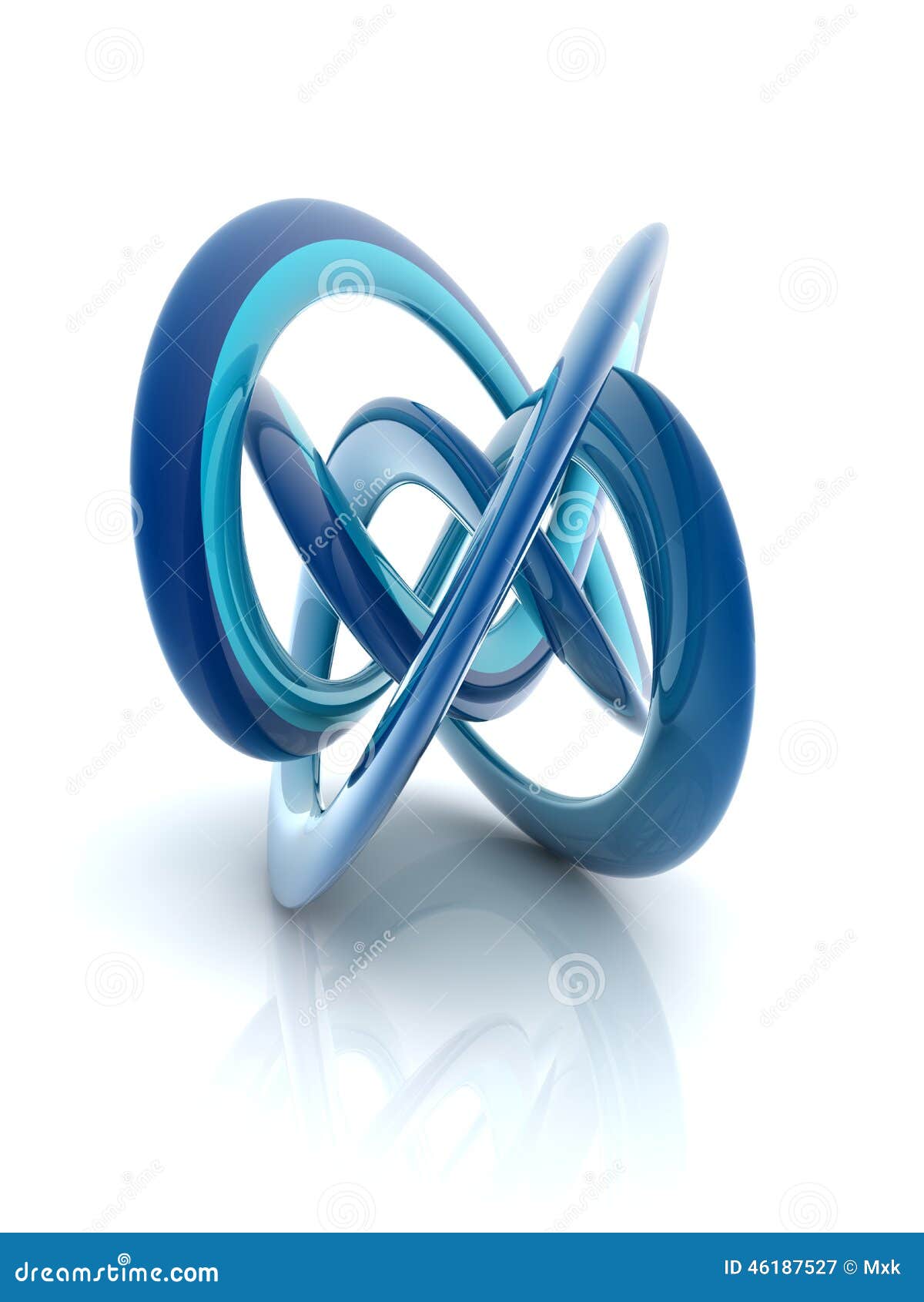 3D helix shape stock illustration. Illustration of vrille - 46187527